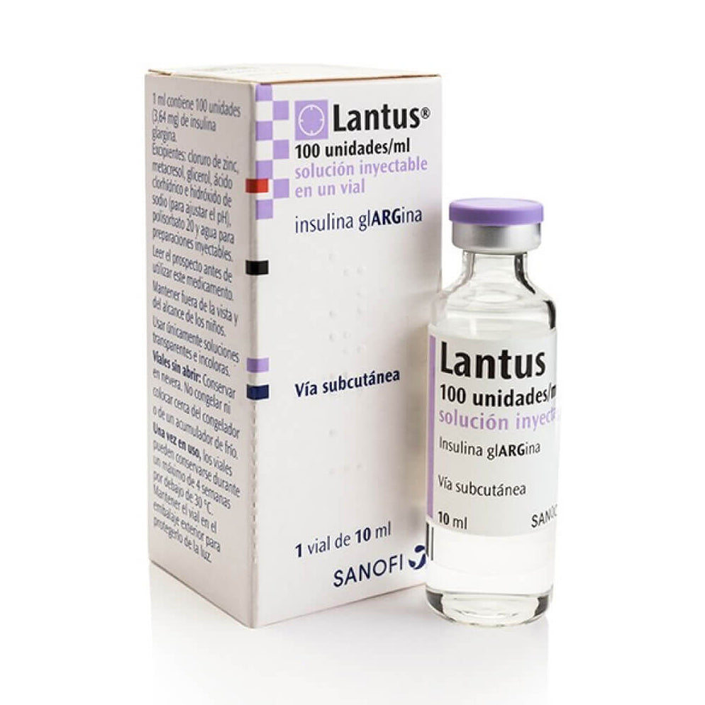 INSULINA LANTUS 100UI/ML. SOL. INY. 10 ML — Casa Medica